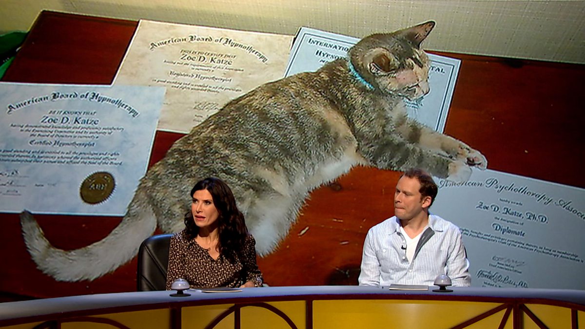 BBC iPlayer - QI - Series H: 15. Hypnosis, Hallucinations & Hysteria
