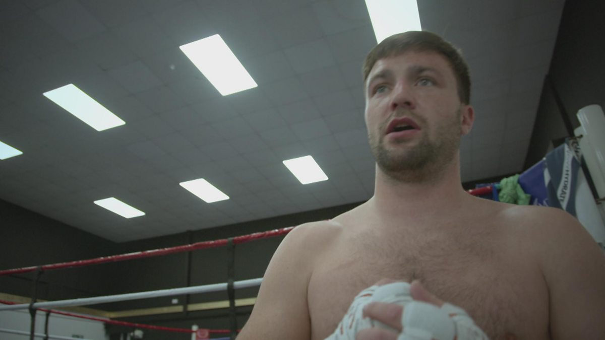 BBC Scotland - Josh Taylor: Portrait of a Fighter, Josh begins his training
