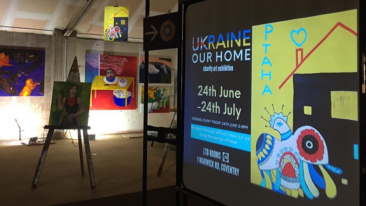 BBC CWR - Vic Minett, Brody Swain sits in (24/06/2022), Ukrainian art ...