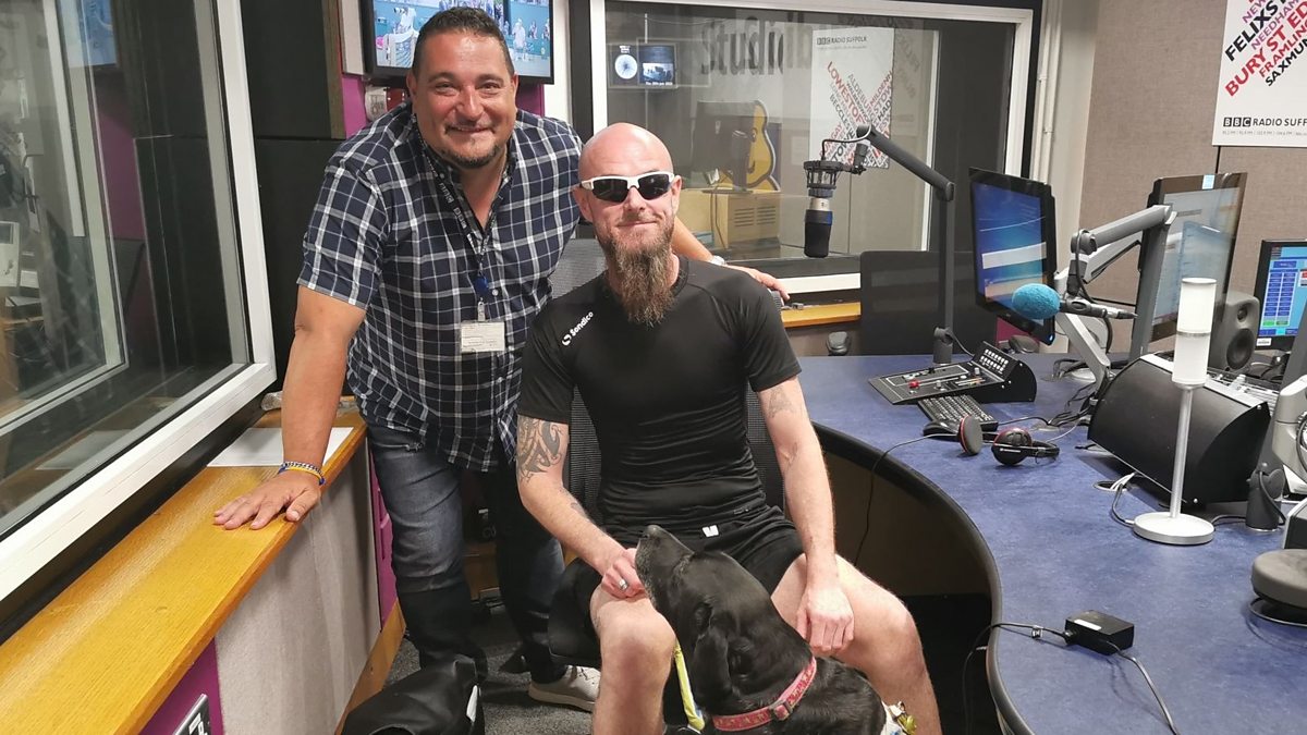 BBC Radio Suffolk - Wayne Bavin, Ipswich's only blind male masseuse