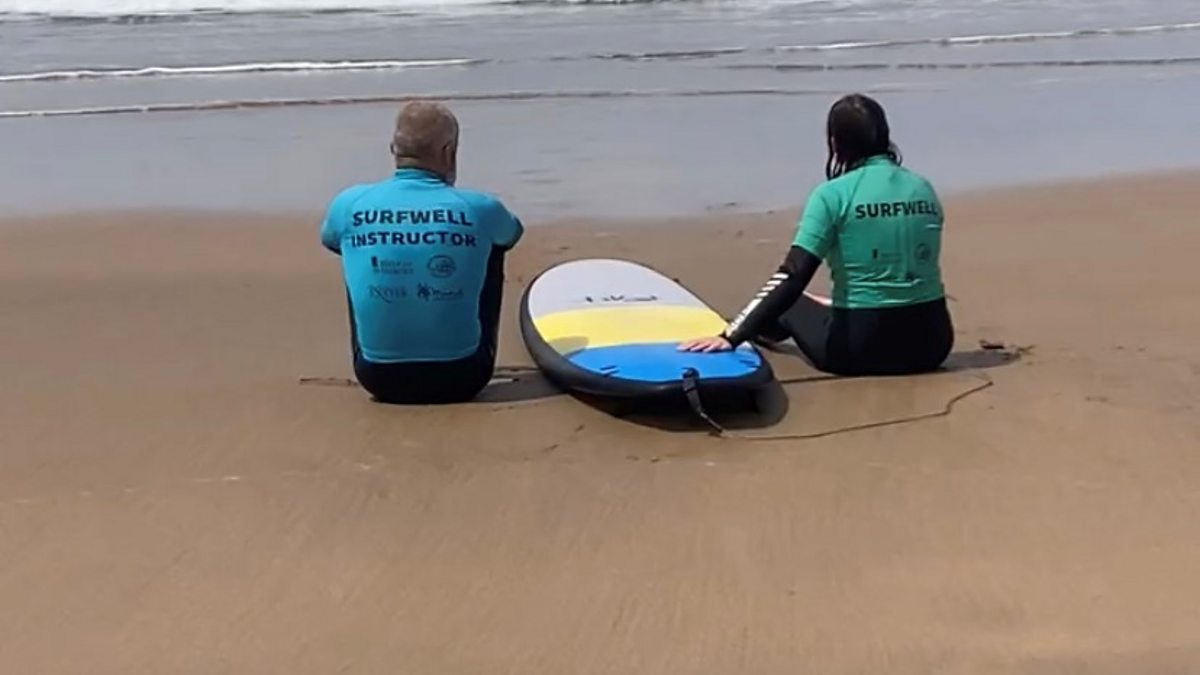BBC Radio Solent - Alun Newman, Wellbeing - Surfwell