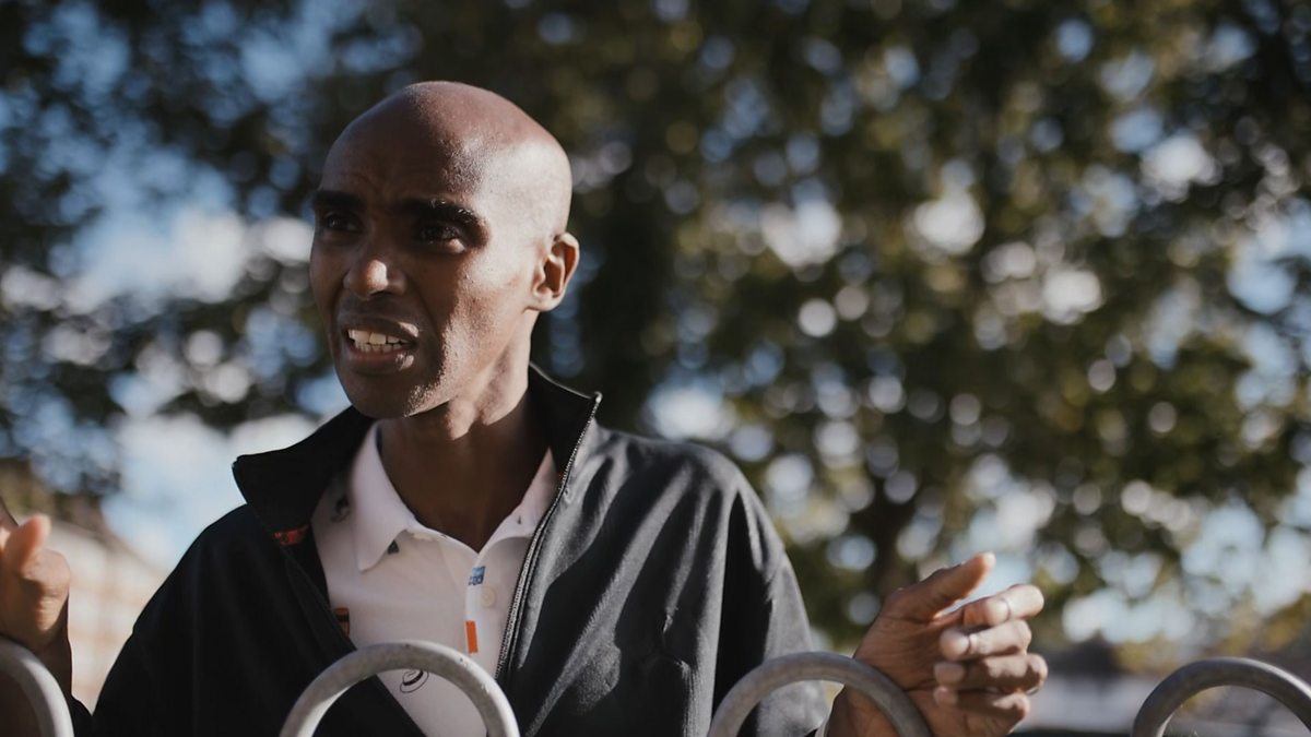 BBC One - The Real Mo Farah, Mo at the first flat he lived in when he ...