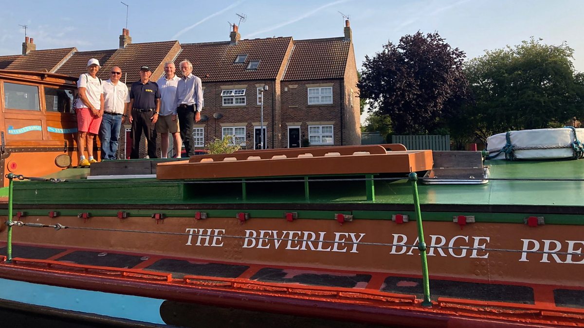 BBC Radio Humberside - Kofi Smiles, 19/07/2022, Beverley Barge society ...