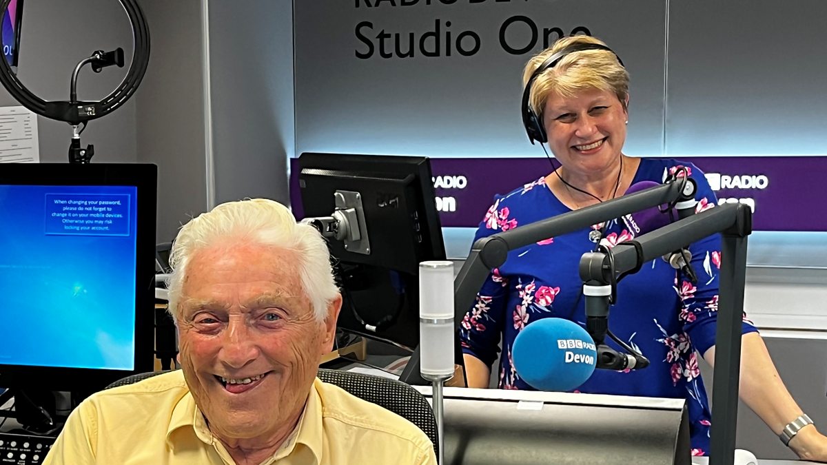 BBC Radio Devon - Pippa Quelch, 19/07/2022, Cyril from Plymouth has celebrated his 90th by ...