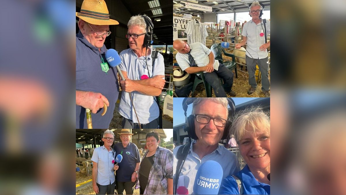 BBC Radio Cymru - Geraint Lloyd, Sioe Frenhinol 2022: Dydd Mercher