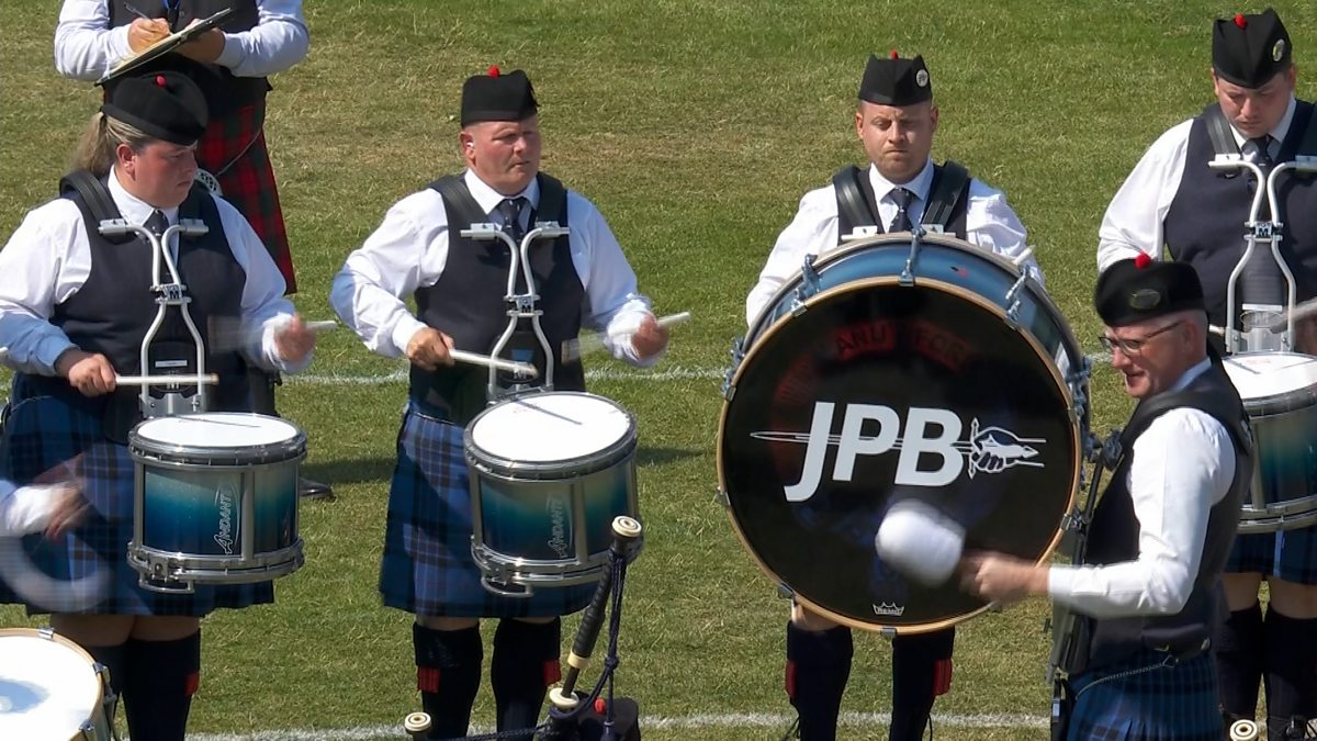BBC One - World Pipe Band Championships, Johnstone - MSR