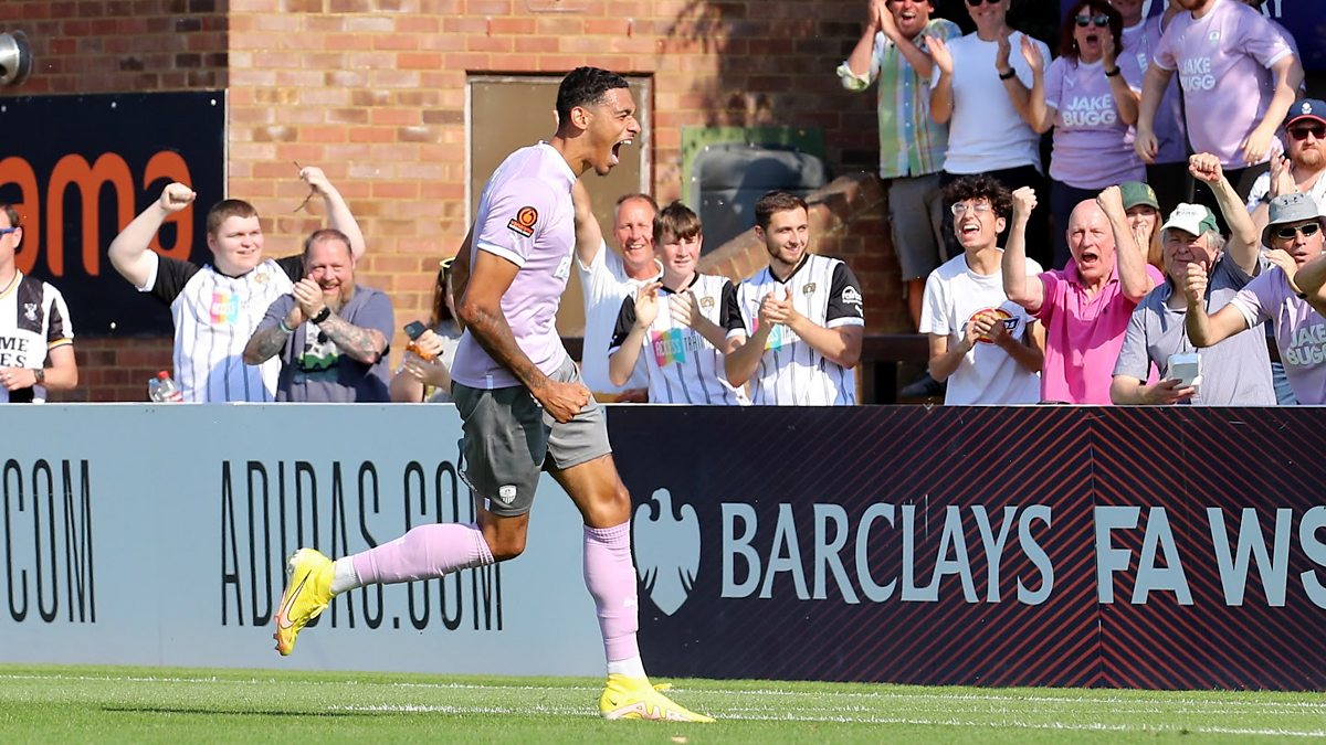 BBC Radio Nottingham - Matchday, “To get on and get a goal is a bright ...