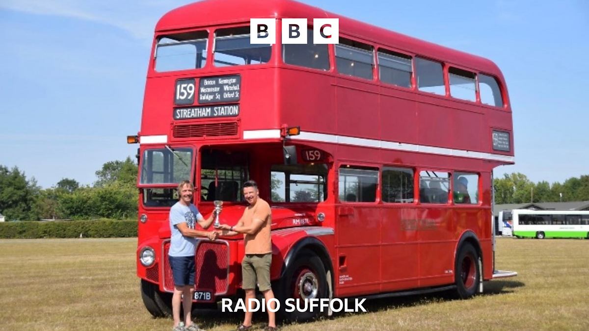 BBC Radio Suffolk - Luke Deal, The first Suffolk Big Bus show!