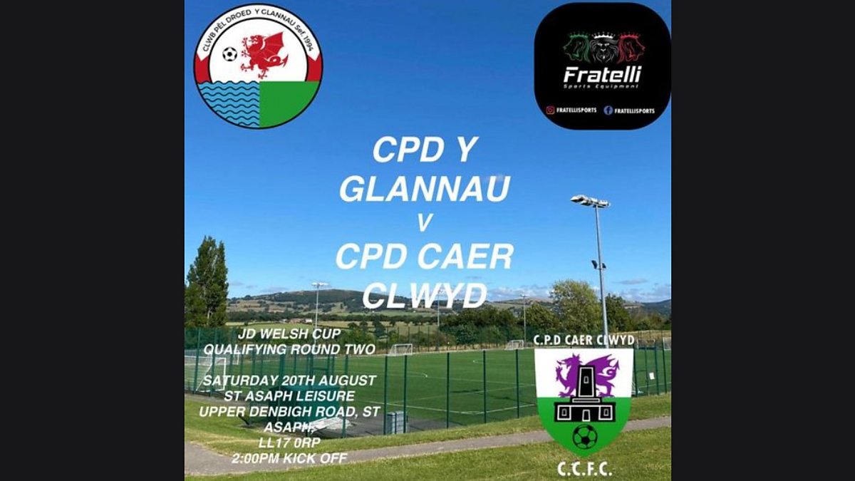 BBC Radio Cymru - Ar y Marc, Manchester United v Lerpwl, CPD Y Glannau v Caer Clwyd - Cwpan Cymru