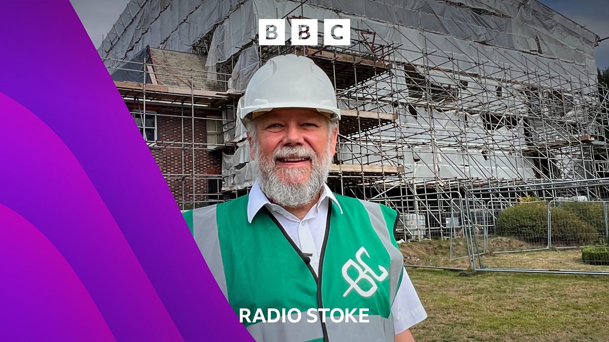 BBC Radio Stoke - Stuart George, 31/08/2022, Betley Court Restoration