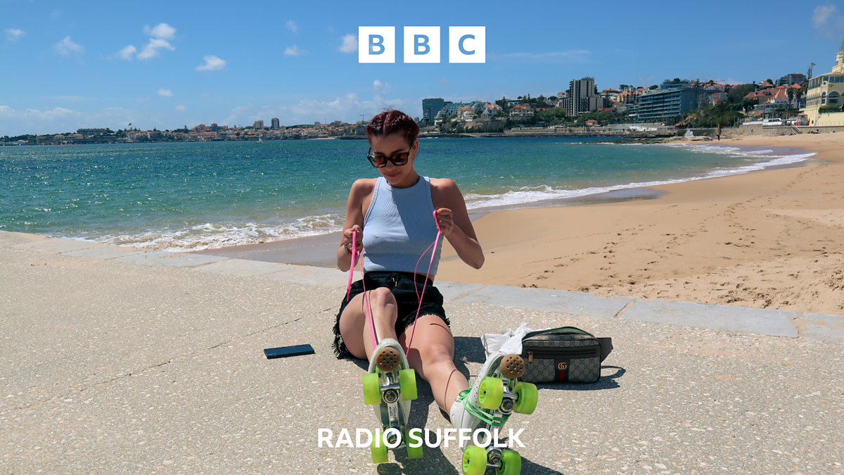 BBC Radio Suffolk - Luke Deal, Amy Rainbow: roller-skater