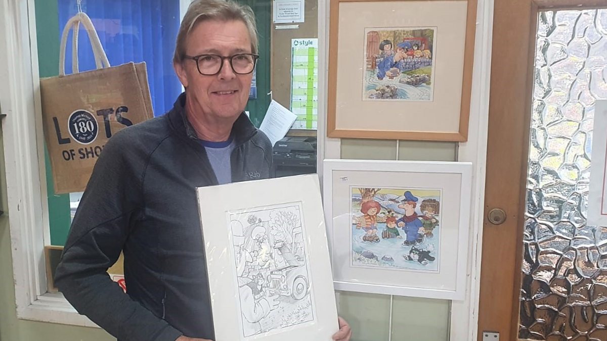 BBC Radio Tees - Scott Makin, Postman Pat treasures raise funds for ...