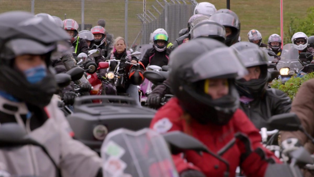 BBC One - Our Lives, Series 6, Hell's Belles, Welsh Bikers Help Set ...