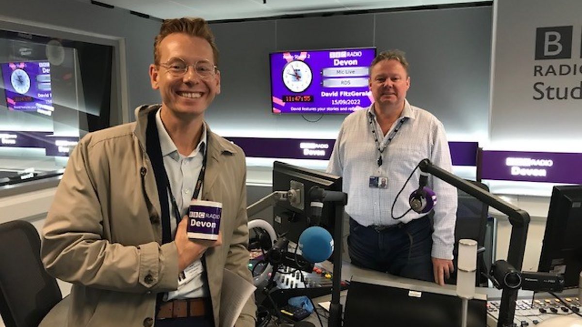 BBC Radio Devon - David FitzGerald, 15/09/2022, Theatre Royal Plymouth ...