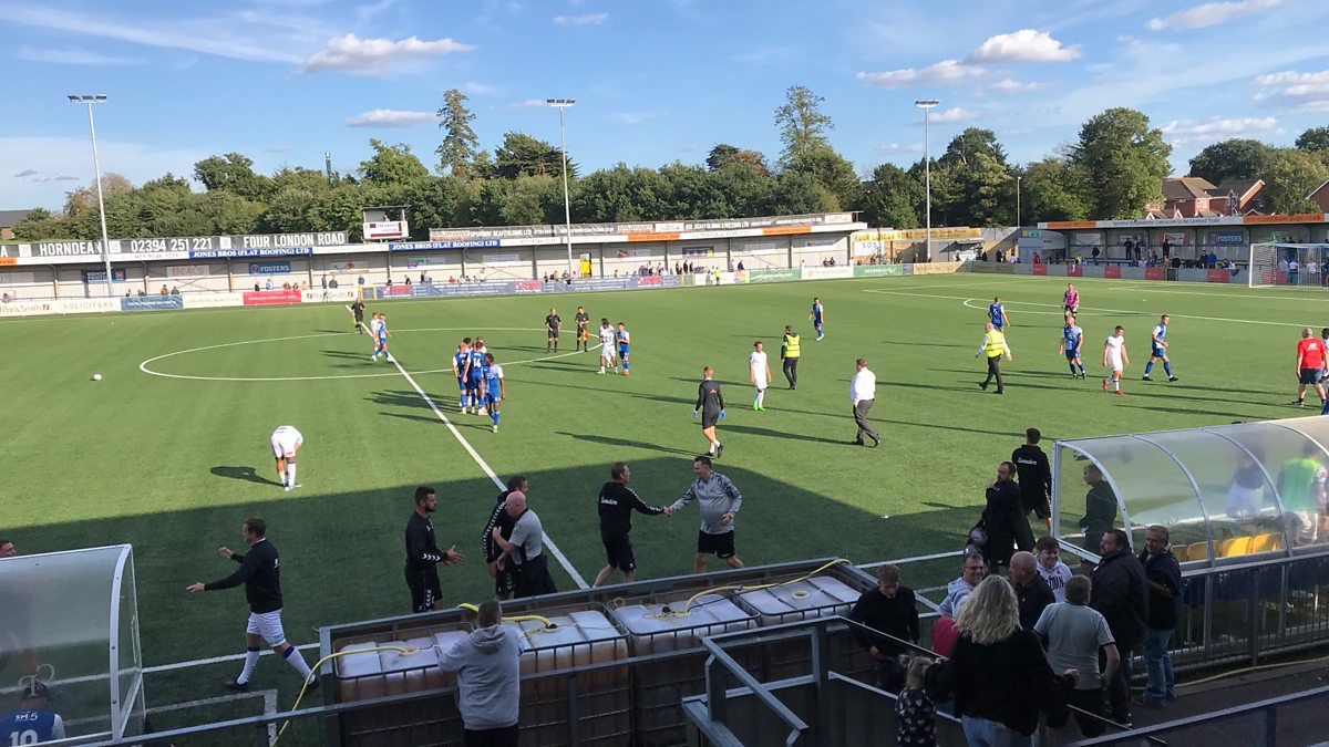 BBC Radio Solent - Solent Sport, "These games are never easy, we're ...