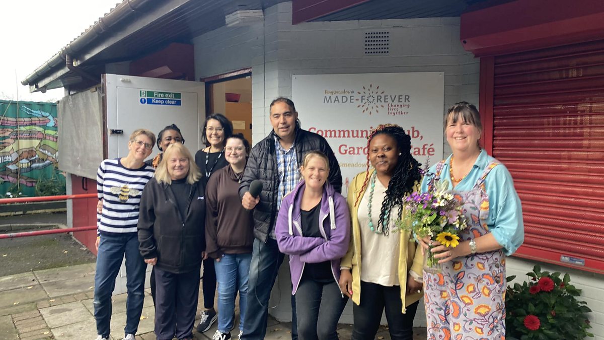 BBC Radio Bristol - Martin Evans, Martin live from Siston Common