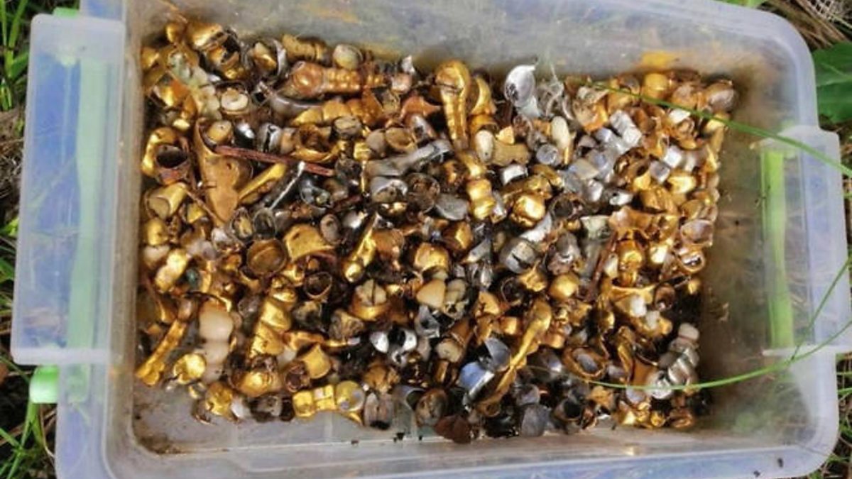 BBC World Service - Newsday, Where did this box of gold teeth really ...