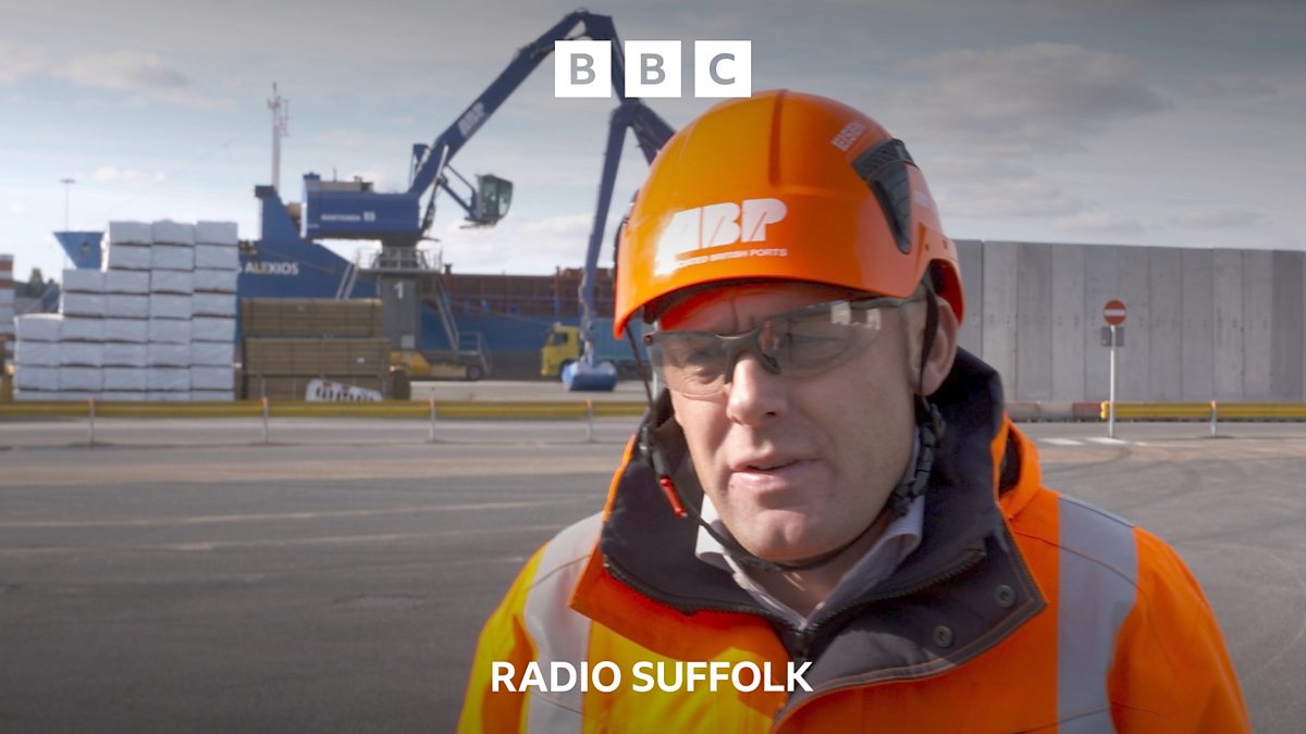 BBC Radio Suffolk - Luke Deal, The Port of Ipswich