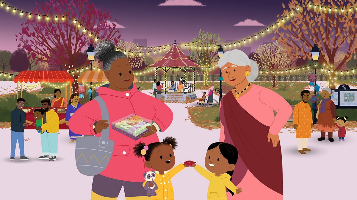 JoJo & Gran Gran - Series 2 - Autumn: 1. Its Time to Celebrate Diwali ...