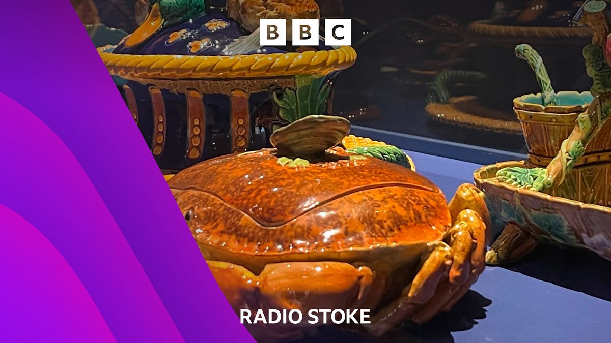 BBC Radio Stoke - Den Siegertsz, 26/10/2022, Majolica Mania