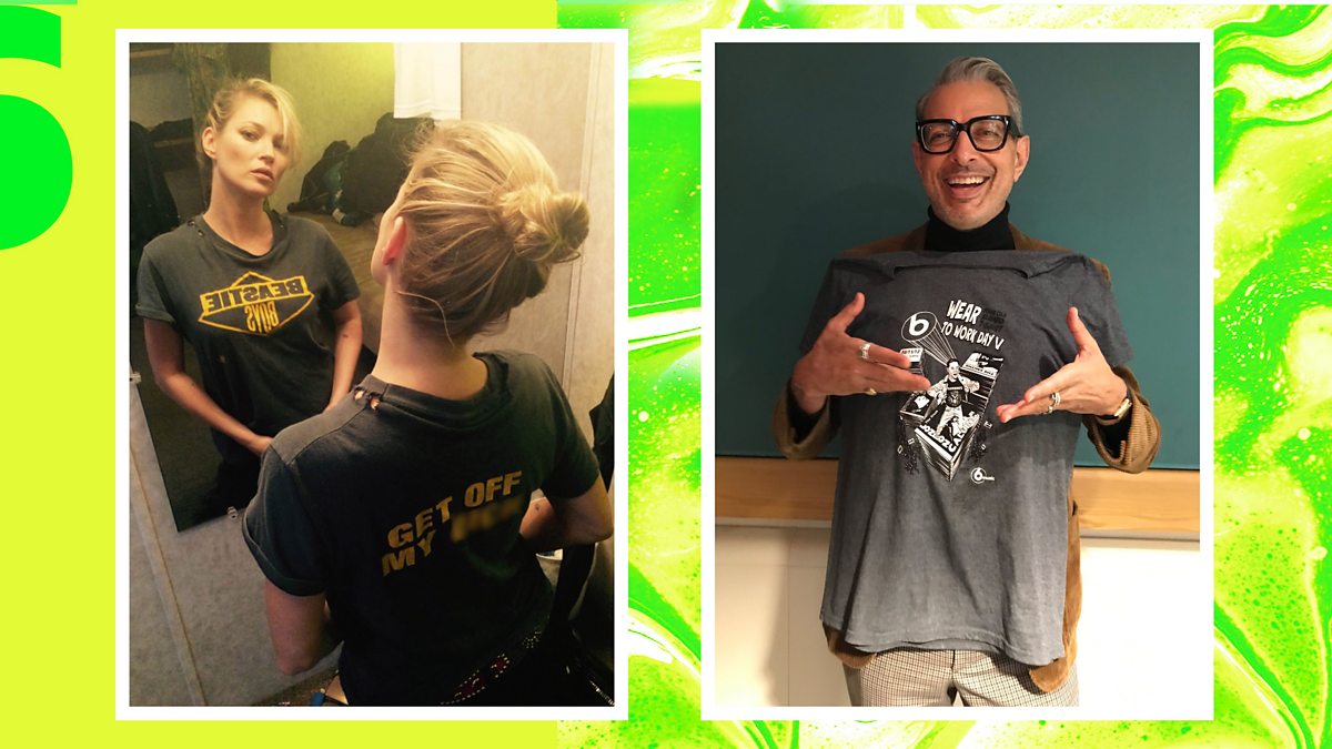 BBC - How famous fans have celebrated T-Shirt Day - past and present