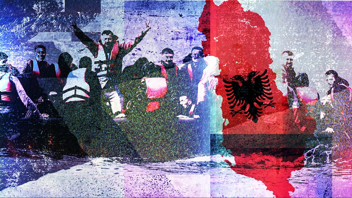 BBC Two - Newsnight, Albanian migrants: What's behind the rise in numbers to the UK?