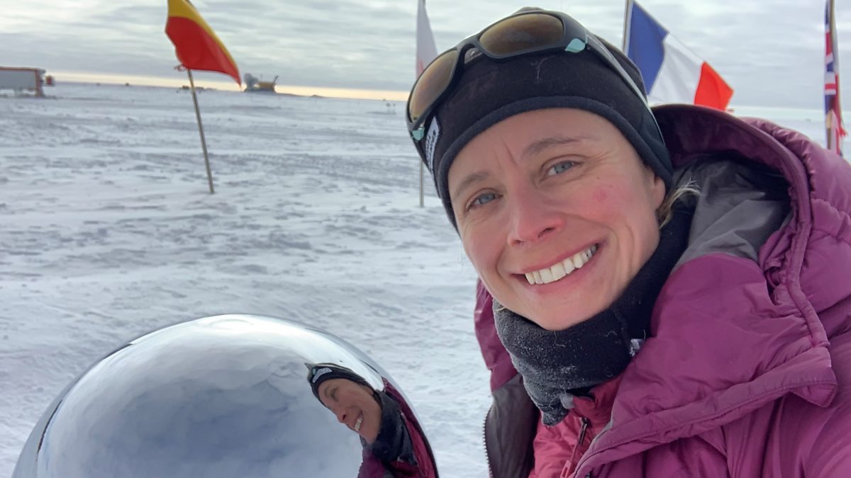 BBC Radio Gloucestershire - Kate Clark, 06/11/2022, South Pole Adventurer