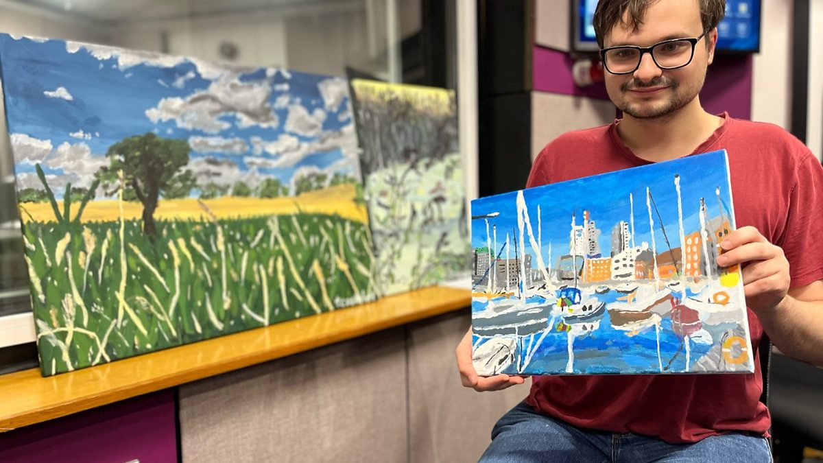 BBC Radio Suffolk - Wayne Bavin, "I just love doing this" Artist Tom ...
