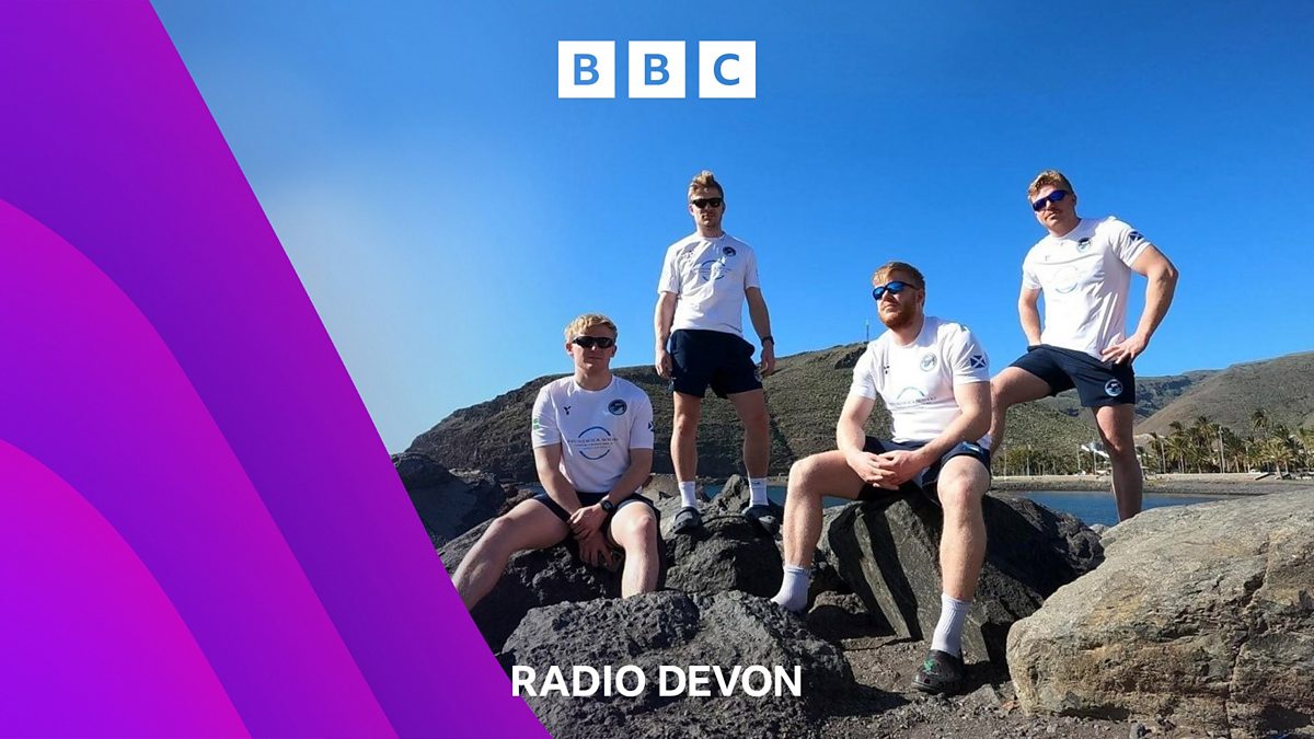 BBC Radio Devon - BBC Radio Devon, Three thousand mile row for Devon twins