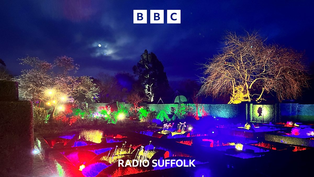 BBC Radio Suffolk - Luke Deal, Helmingham Hall Light Trail