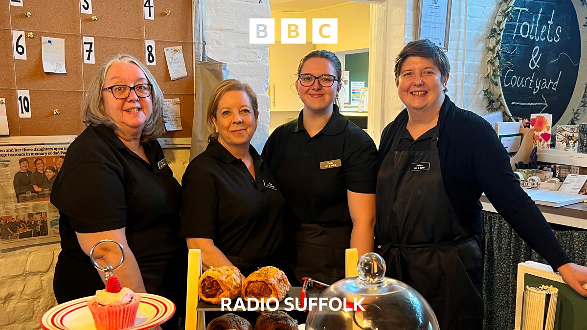 BBC Radio Suffolk - Luke Deal, Long Melford tearoom opens in husband's ...