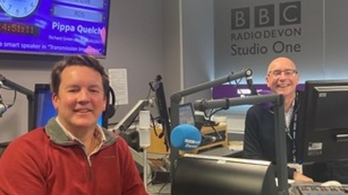 BBC Radio Devon - Pippa Quelch, Richard Green sits in (05/01/2023), Touring Devon - making the ...