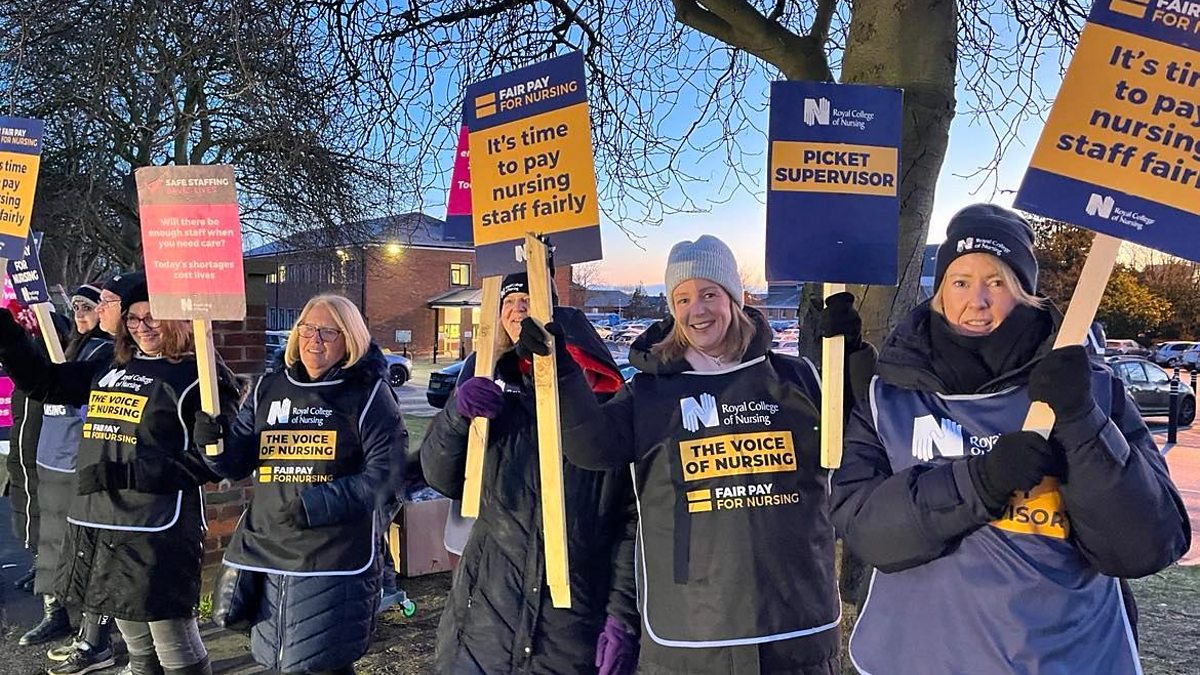 BBC Radio Tees - Amy Oakden, Nurses are striking for a second day over ...