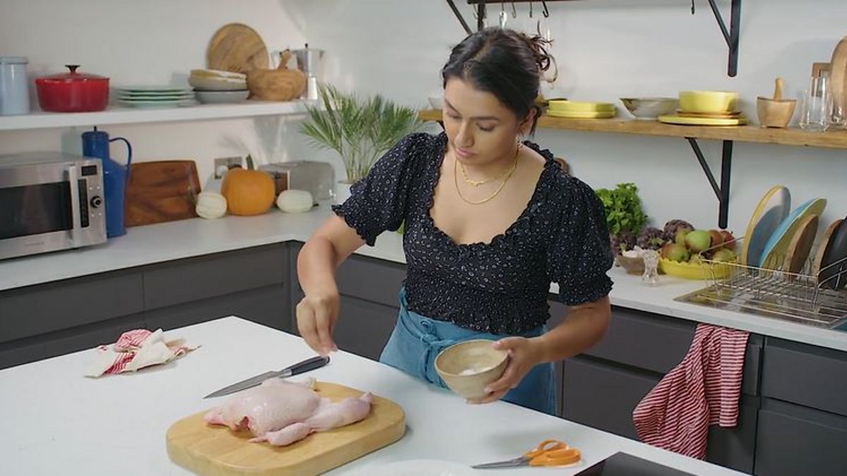 BBC - BBC Food, The fastest way to roast chicken