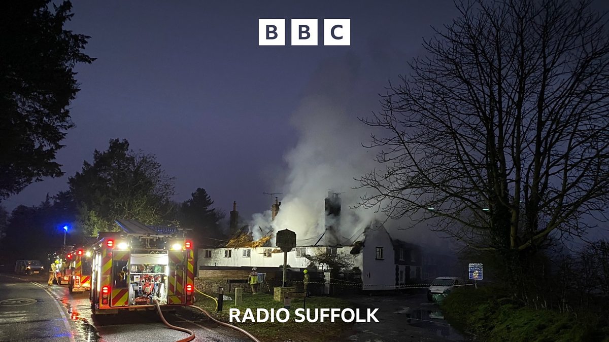 BBC Radio Suffolk - Luke Deal, Fire in Hengrave