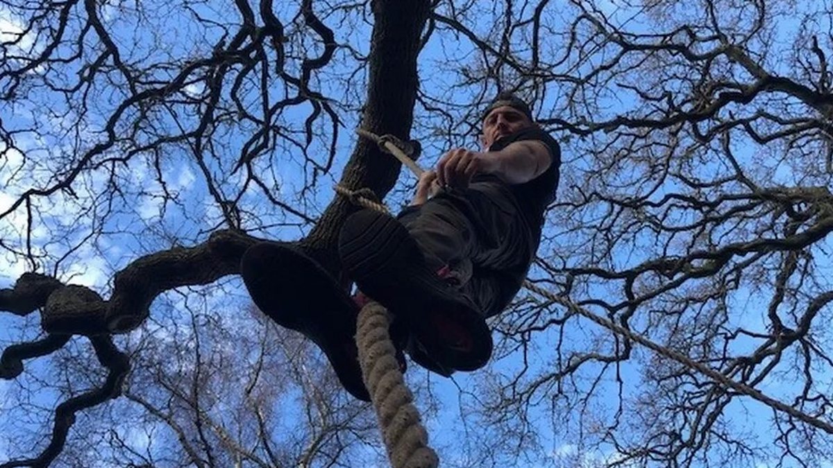 BBC Radio Devon - John Acres, 31/01/2023, Rope Climbing For Charity