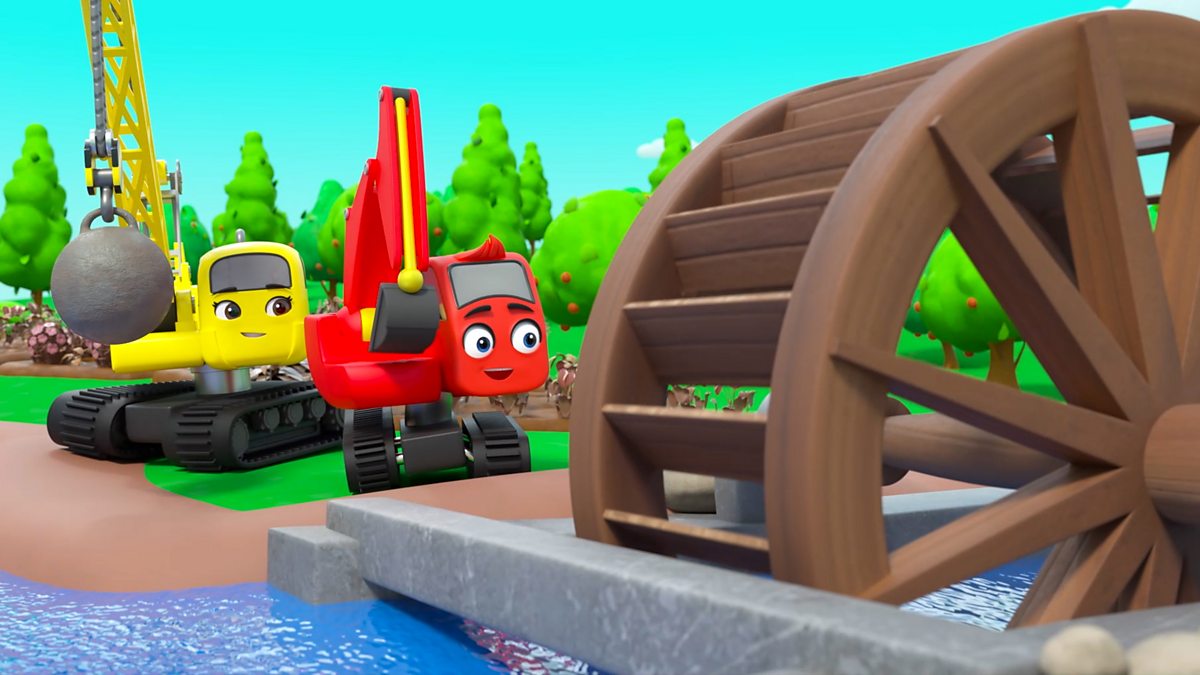 Digley and Dazey - Stories: 30. Water Wheel Water Slide - BBC iPlayer