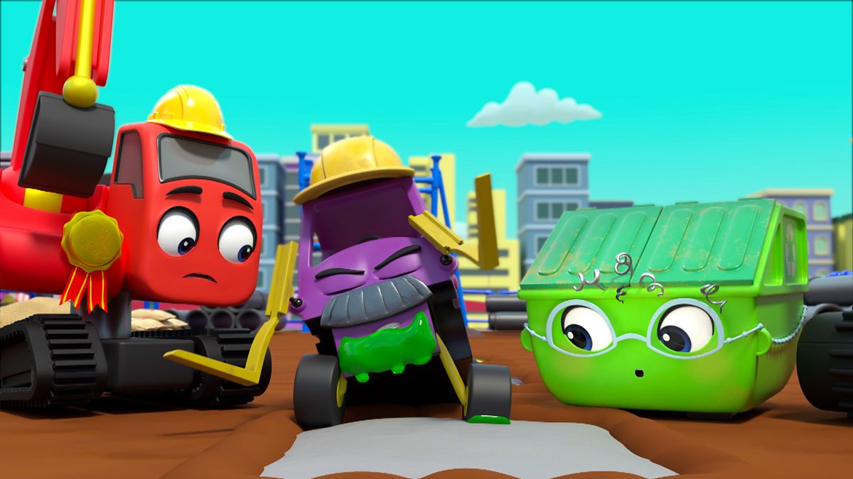 Digley and Dazey - Stories: 33. Sticky Slime Cement Mess - BBC iPlayer