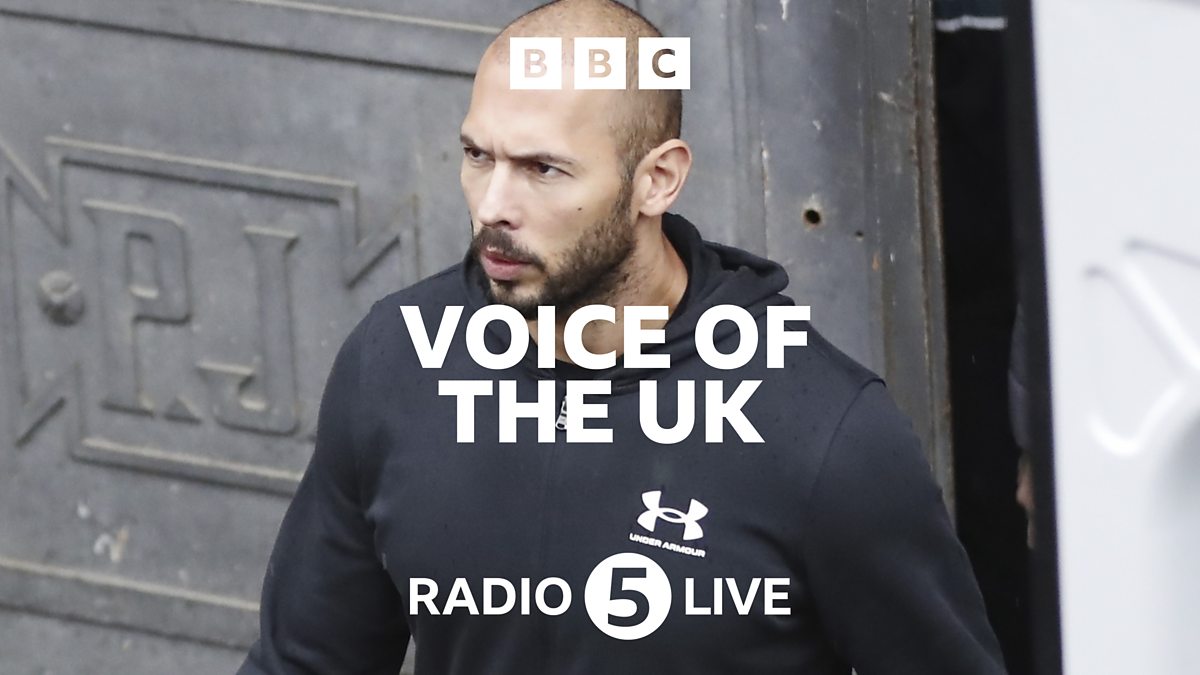 BBC Radio 5 Live - Voice of the UK, Andrew Tate: Are you worried about ...