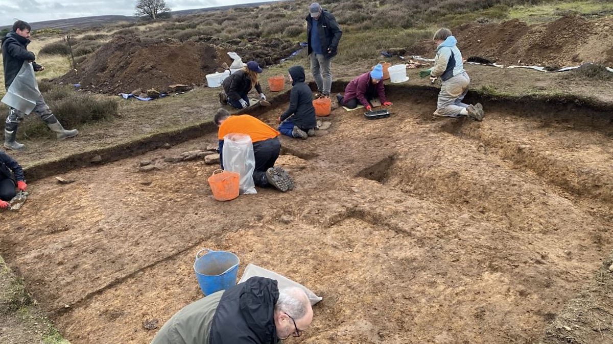 BBC Radio Tees - Neil Green, North Yorkshire Moors dig