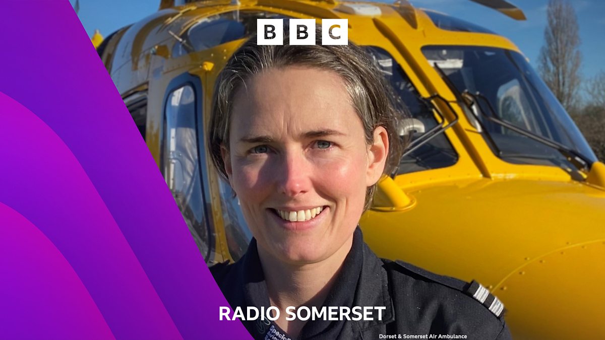 BBC Radio Somerset - BBC Radio Somerset, Dorset & Somerset Air Ambulance's first female pilot