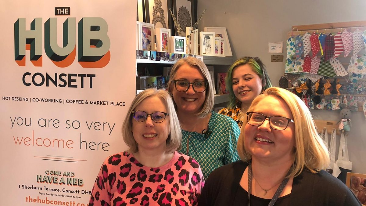 BBC Radio Newcastle - Anna Foster, The Hub in Consett (04/04/2023), The ...