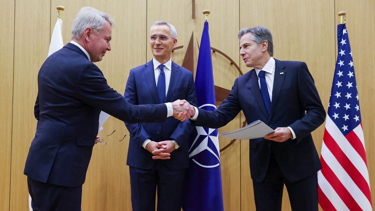 BBC World Service - Newshour, Finland officially joins Nato