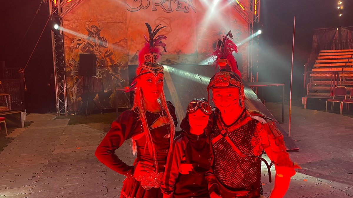 BBC Radio WM - Rakeem Omar, Circus Cortex comes to Walsall