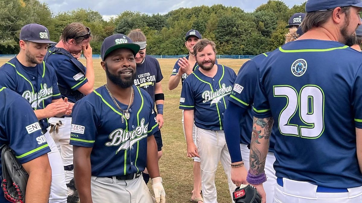 BBC Radio Leicester - Game Night, Baseball: Meet the Blue Sox players