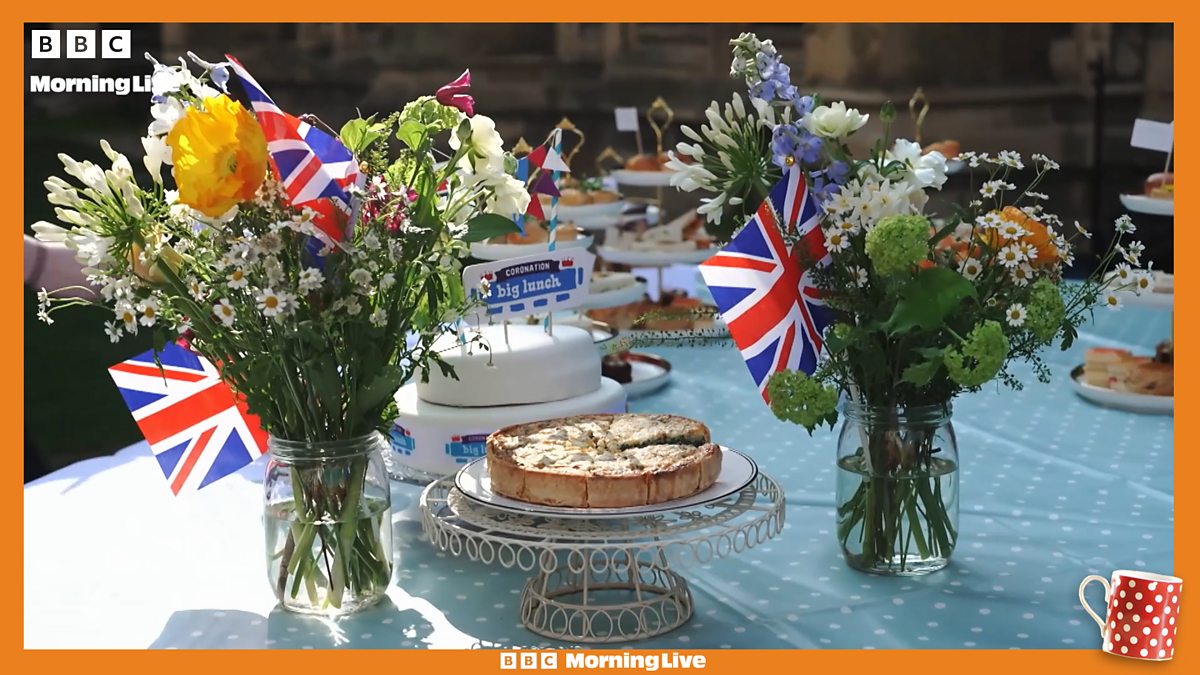 BBC One - Morning Live, Gethin's Coronation Big Lunch at Westminster Abbey
