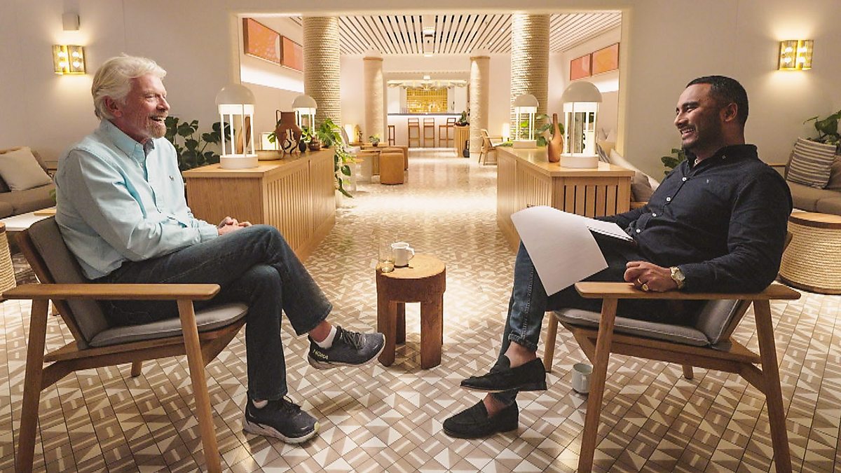 BBC News - Amol Rajan Interviews, Richard Branson
