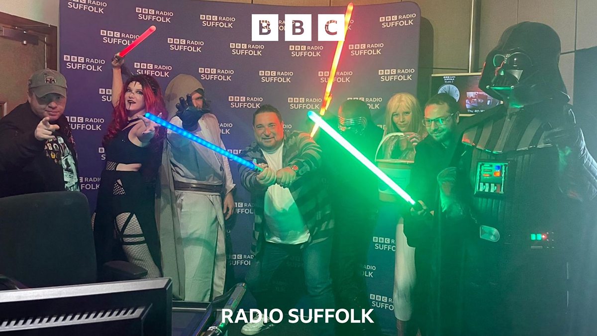 BBC Radio Suffolk - Wayne Bavin, "May the 4th be with you"