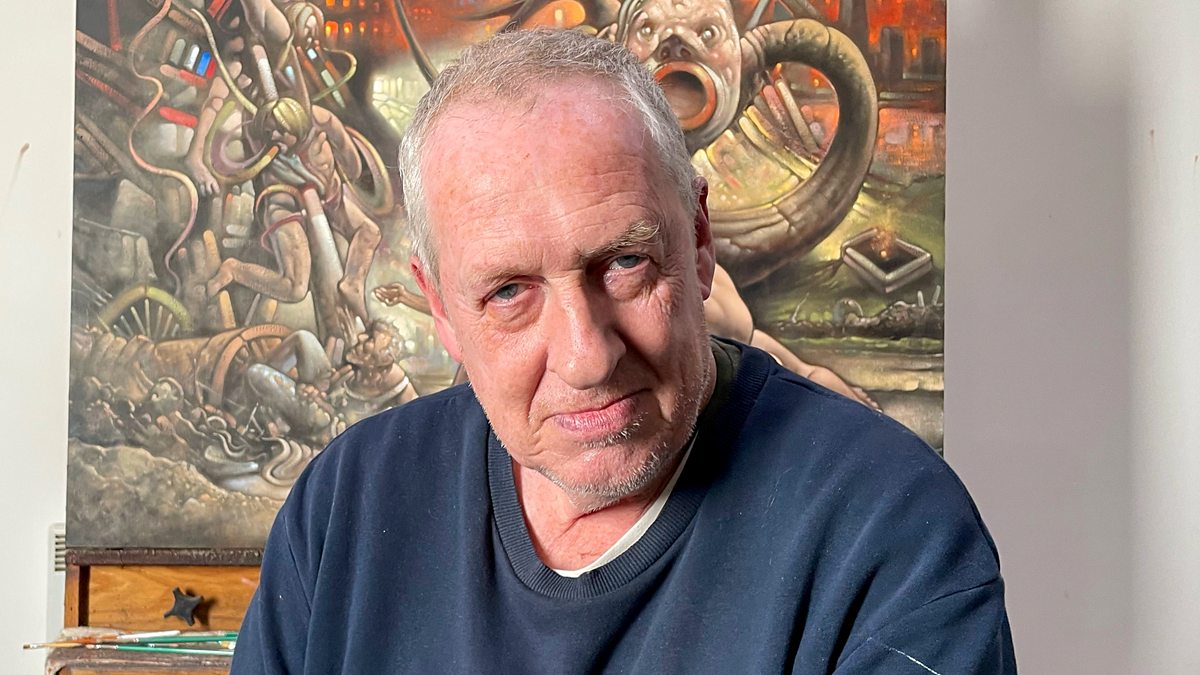 BBC Radio Scotland - Stark Talk, Peter Howson