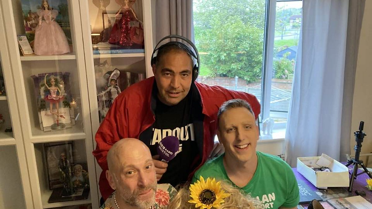 BBC Radio Bristol - Martin Evans, Martin live with James Baron